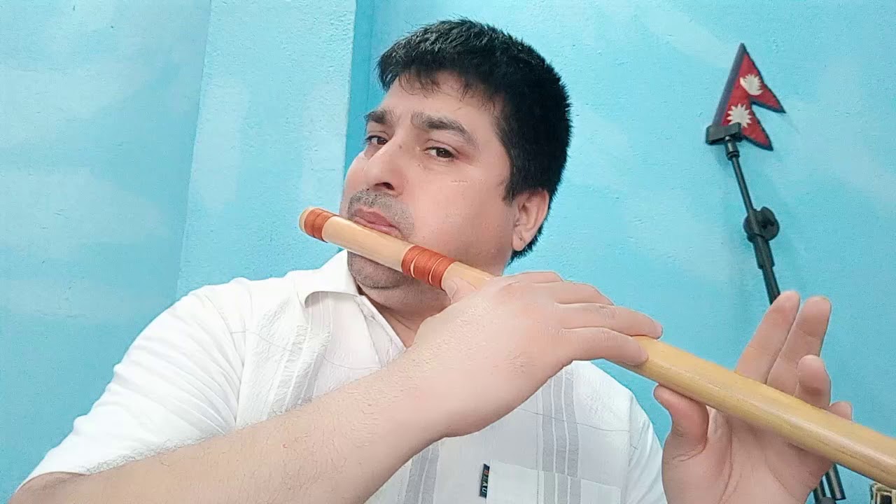 Tiriri Murali Bajyo Banaima on Flute Tutorial With Notation - Dalima Music